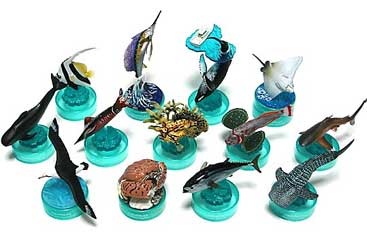 Kaiyodo - Aquatales Candy Toys Part 2 Full set of 13 (include secret)