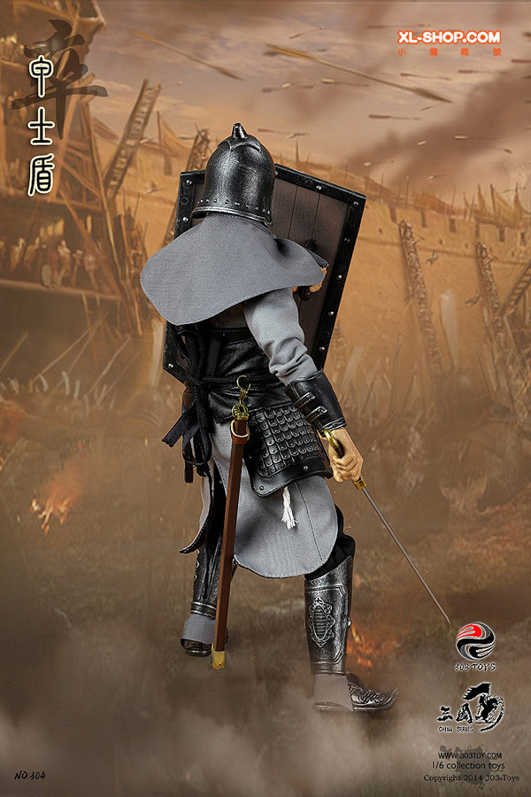 303TOYS - 1/6 China Series - (Soldier) soldier shield - the whole kit