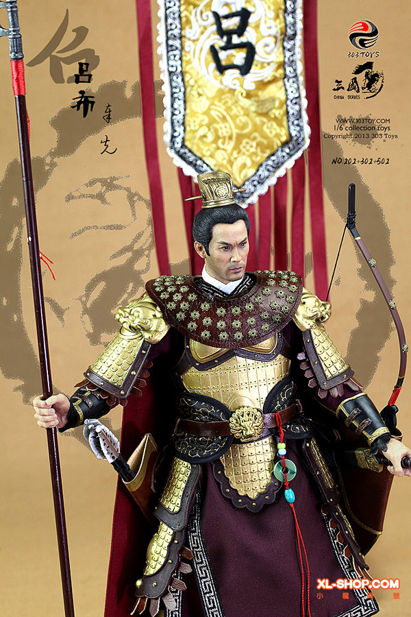303TOYS - 1/6 Three Kingdom Series - Lu Bu ,Red Hare , War Flag, Bow ...