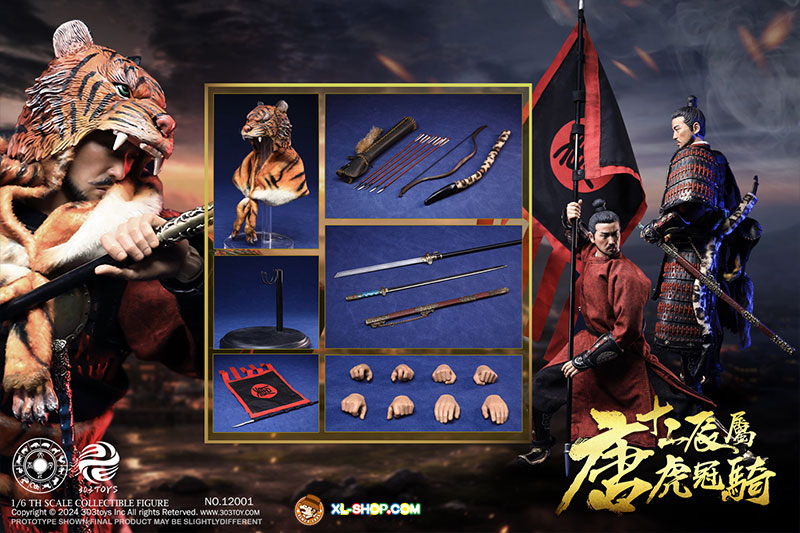 303TOYS - 12001 - 1/6 THE CHINESE ZODIAC WARRIORS -TANG ELITE TIGER ...