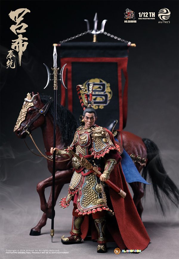303TOYS - SG009B - 1/12 THREE KINGDOMS ON PALM - LYU BU FENGXIAN - THE ...