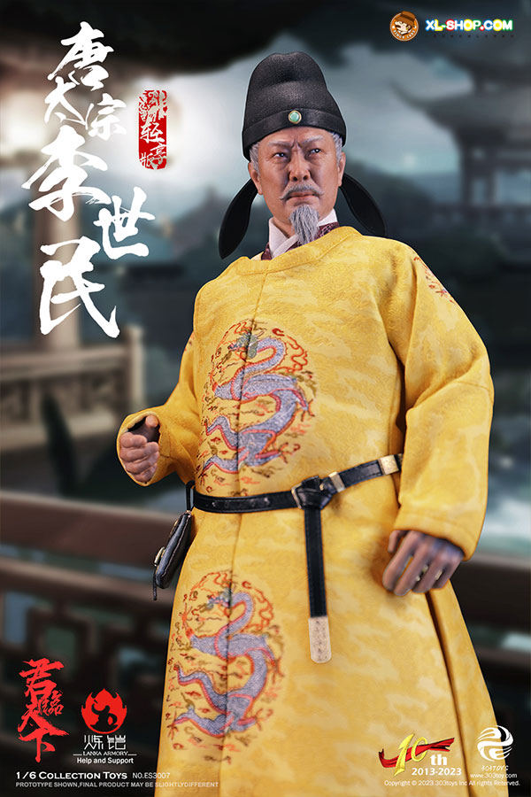 303TOYS - ES3007 - SERIES OF EMPERORS - 1/6 EMPEROR TAIZONG OF TANG LI ...