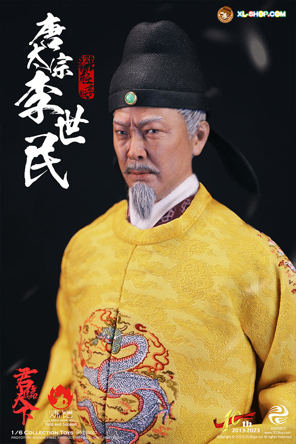 303TOYS - ES3007 - SERIES OF EMPERORS - 1/6 EMPEROR TAIZONG OF TANG LI ...