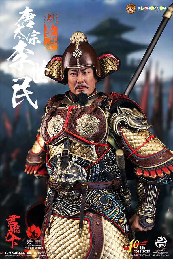 303TOYS - ES3009 - SERIES OF EMPERORS - 1/6 EMPEROR TAIZONG OF TANG LI ...