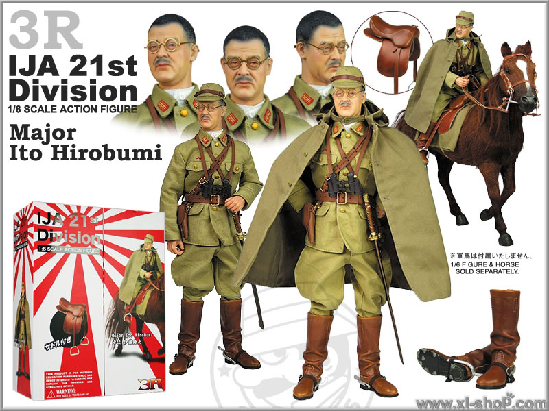 3R - IJA 21st DIVISION - Major Ito Hirobumi 1/6 Scale Action Figure
