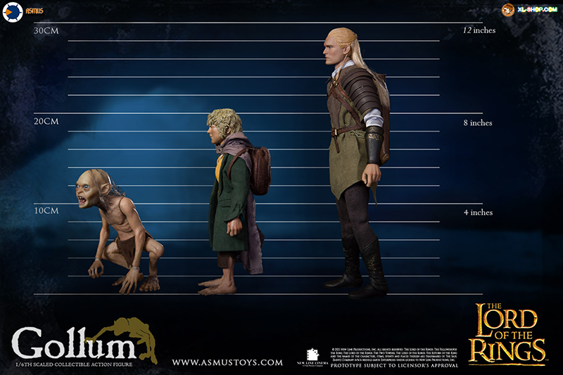 Asmus Toys - LOTR030LUX - 1/6 Gollum Luxury