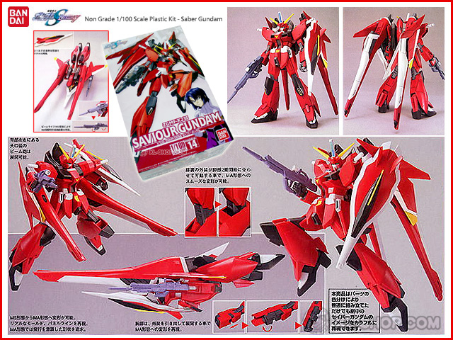 Bandai - Gundam Seed Destiny 1/100 Scale Plastic Kit - ZGMF-X23S ...