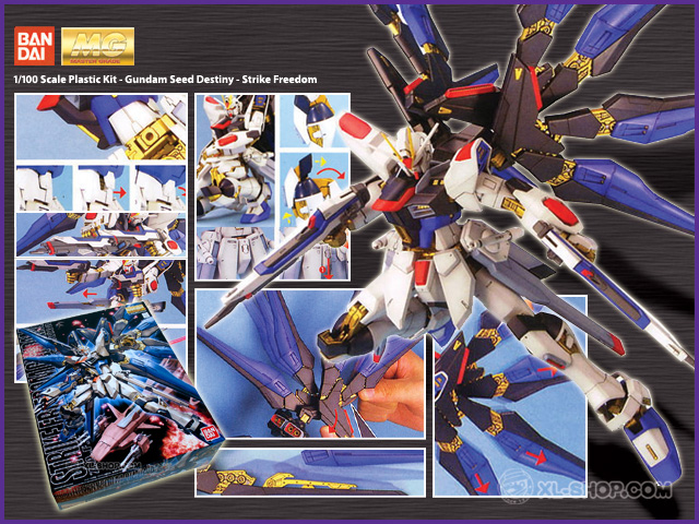 Bandai - 1/100 Master Grade - Strike Freedom