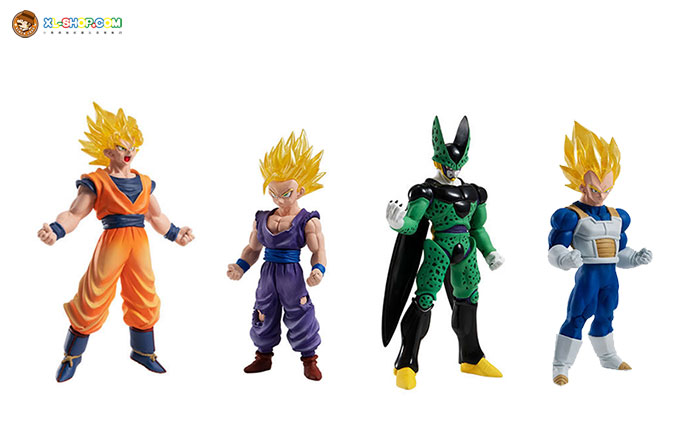 BANDAI - HG DRAGON BALL 05 - HORROR CELL GAME EDITION CAPSULE (Set of 4)