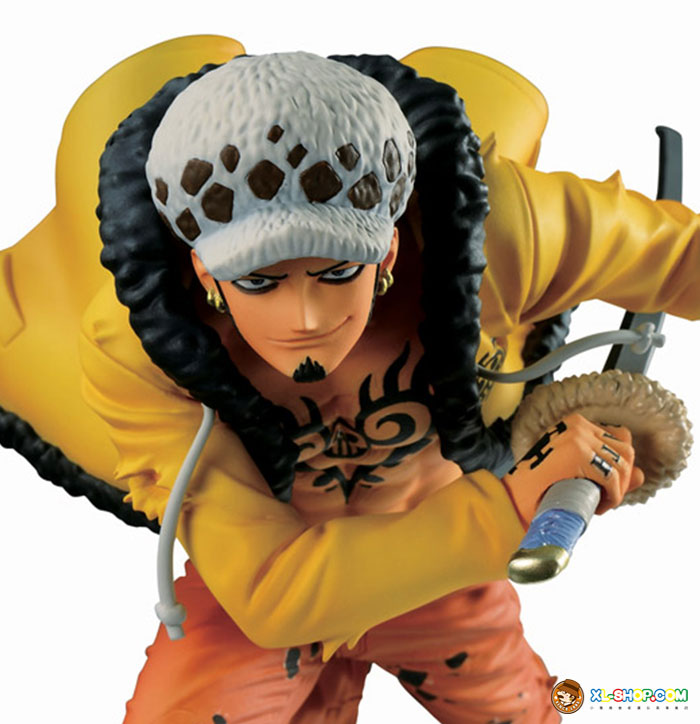 BANDAI - ICHIBANSHO FIGURE - O.P. STAMPEDE - TRAFALGAR LAW (GREAT BANQUET)