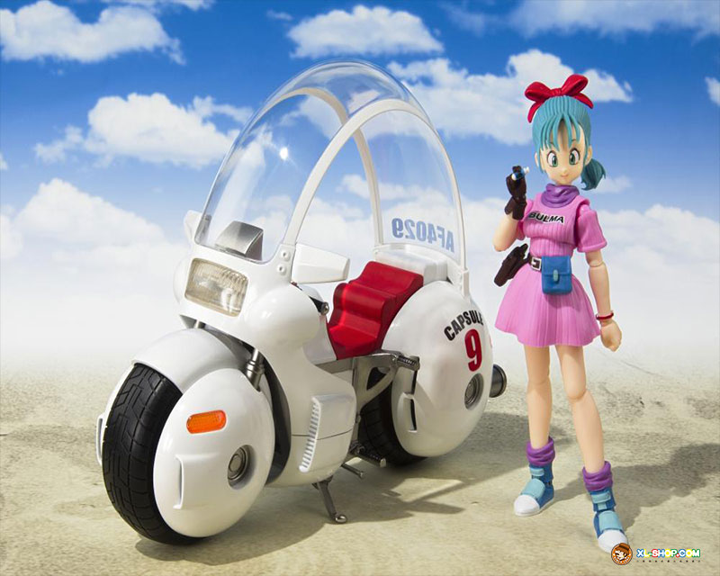 Bandai - S.H FIGUARTS - DB Bulma's Motorcycle - Hoipoi Capsule No.9 ...