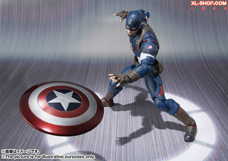 Bandai - S.H.Figuarts - The Avengers - Captain America [Japan Ver.]