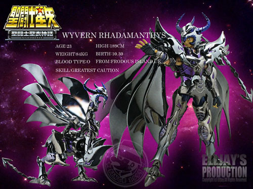 Bandai - Saint Seiya Cloth Myth - Wyvern Rhadamanthys - Re-issue