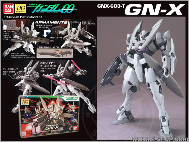 Bandai - HG 1/144 Plastic Model Kit - Gundam 00 - GNX-06T GN-X