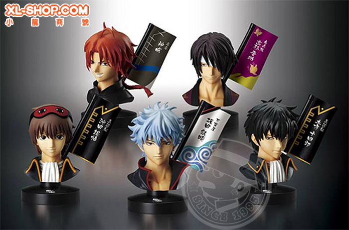 Bandai - Gintama Mask Collection Collection Vo.1 (Box of 6)
