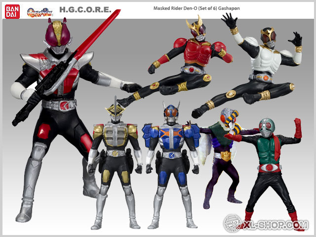 Bandai - H.G.C.O.R.E. Masked Rider - Den-O (Set of 6) Gashapon