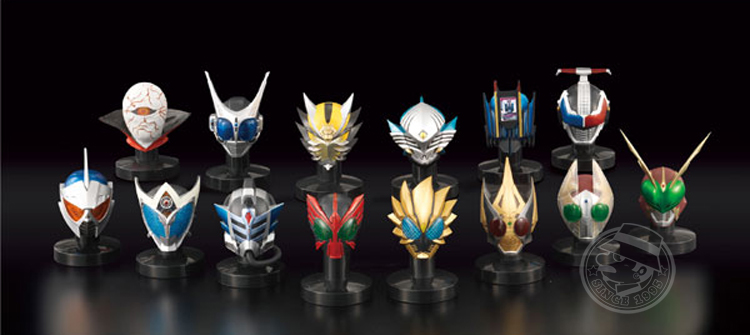 Bandai - Masked Rider Mask Collection Vol.10 (Box of 8)