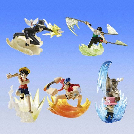 Bandai - The One Piece Battle 2 Gashapon (set of 5)