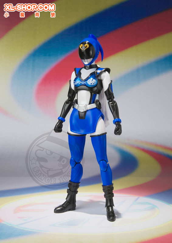 Bandai - S.H.Figuarts - Hikounin Sentai Akibaranger - Akiba Blue