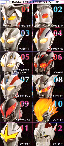 Bandai - Ultraman Mask Collection Vol.4 (Box of 8)