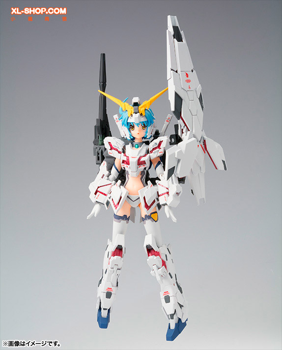 Bandai - AGP - MS Girl - Unicorn Gundam