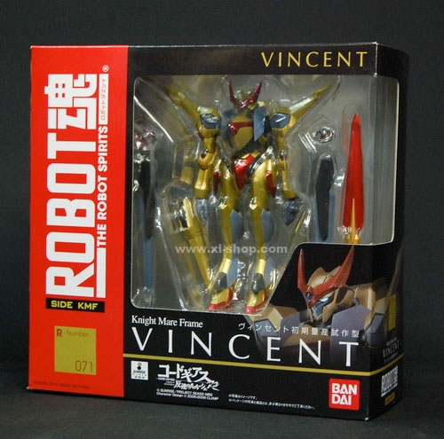 Bandai - ROBOT SPIRITS #071 - Side KMF - Code Geass R2 - Vincent ...