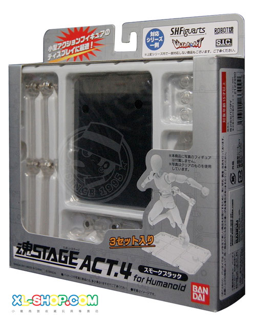 Bandai - Tamashii Stage - ACT.4 - For Humanoid Smoke Black Ver. [Box of ...
