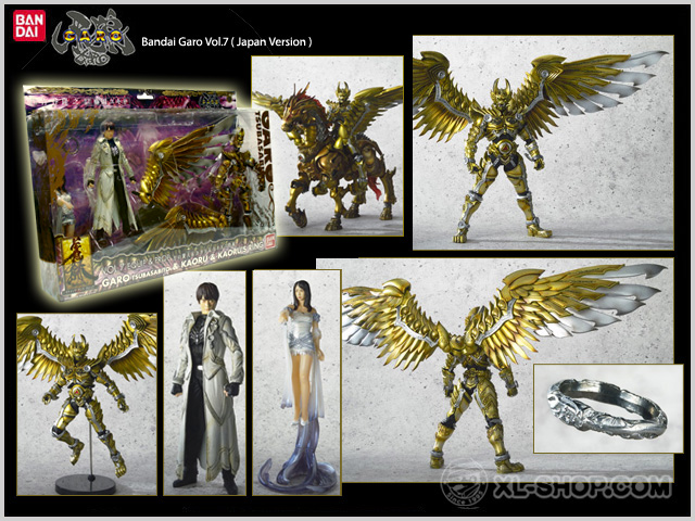Bandai - Garo Vol. 7 - Garo Wing & Kaoru with Ring