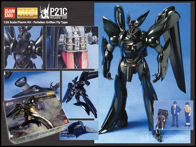 Bandai - Master Grade 1/35 Scale Plastic Kit - Patlabor - Griffon ...