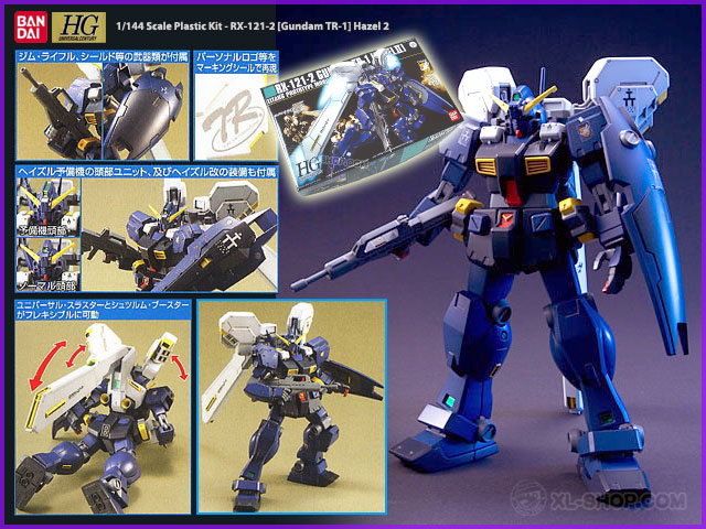 Bandai - HGUC 1/144 Scale - RX-121-2 Gundam TR-1 [Hazel II]