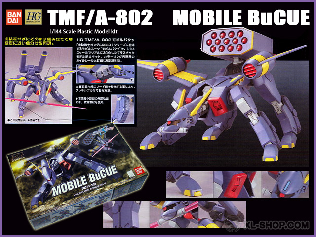 Bandai - HG 1/144 Scale Plastic Kit - Mobile BuCue
