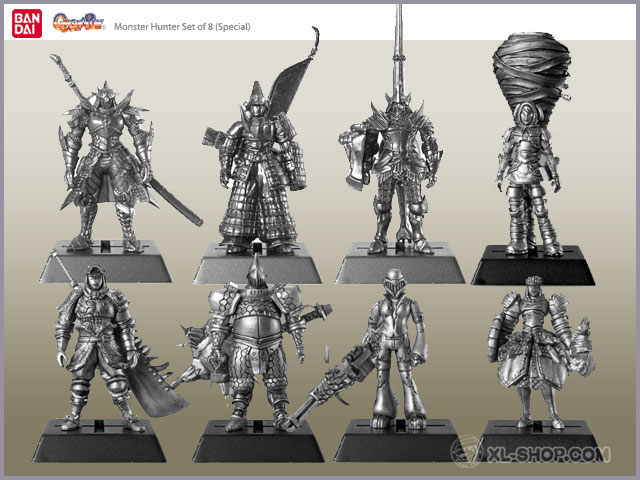 Bandai - Monster Hunter Collection - Gashapon (Set of 8 Special Set)