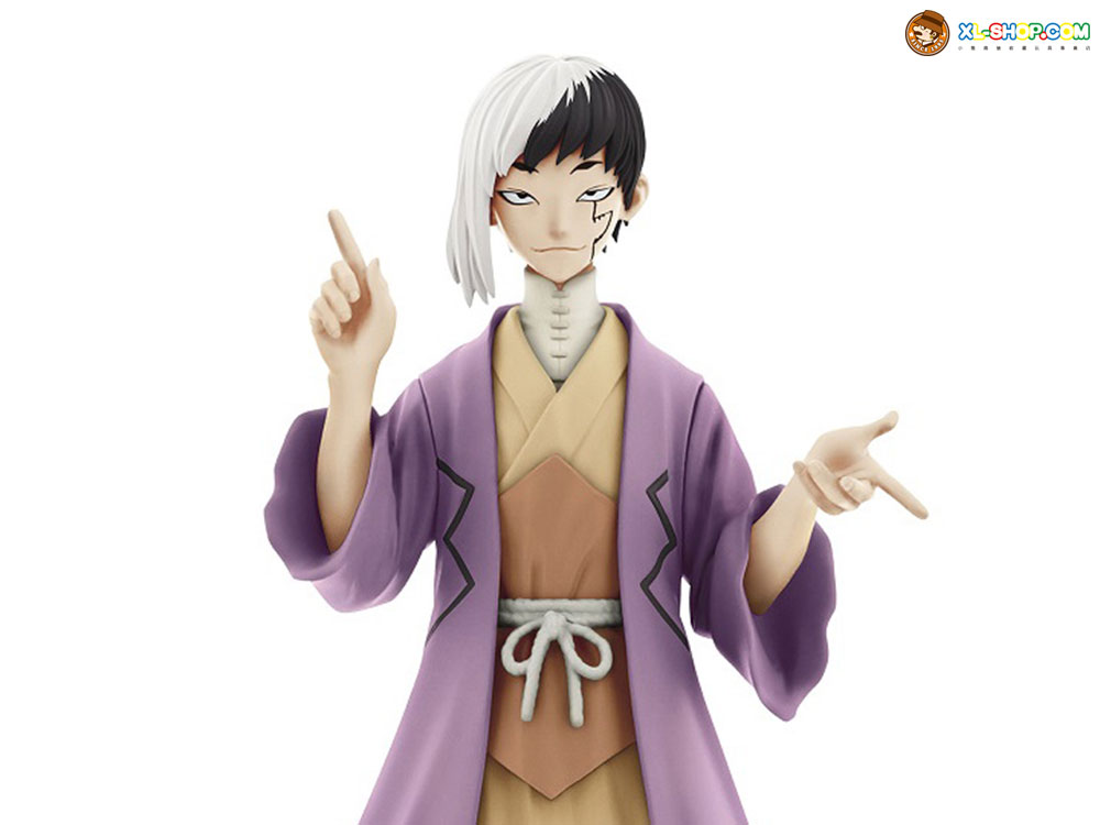 Banpresto - DR.STONE FIGURE OF STONE WORLD GEN ASAGIRI / SENKU ISHIGAMI ...