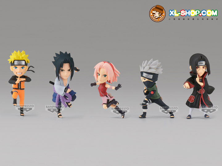 Banpresto - NARUTO SHIPPUDEN WORLD COLLECTABLE FIGURE (Set of 5) (Japan ...