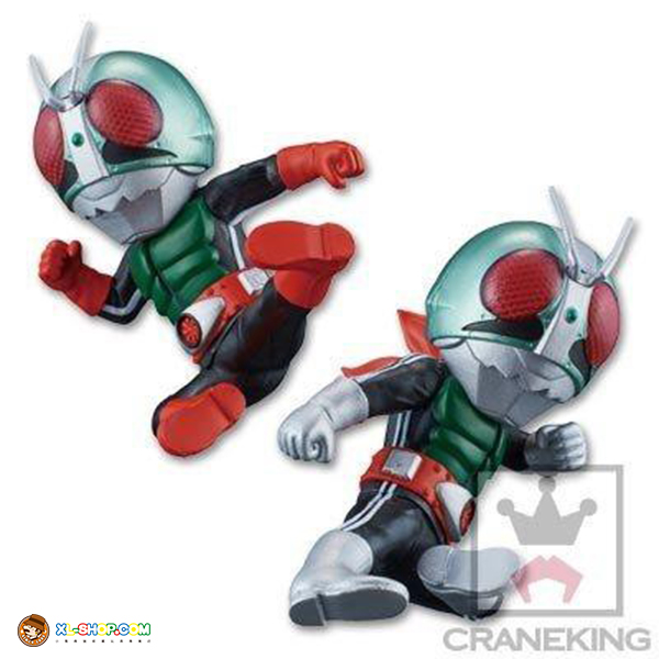 Banpresto - WCF - Masked Rider - Double Rider Kick (Set of 2)