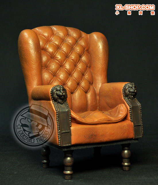 CM Toys - S001 - 1/6 Accessories - Single Sofa(Brown)