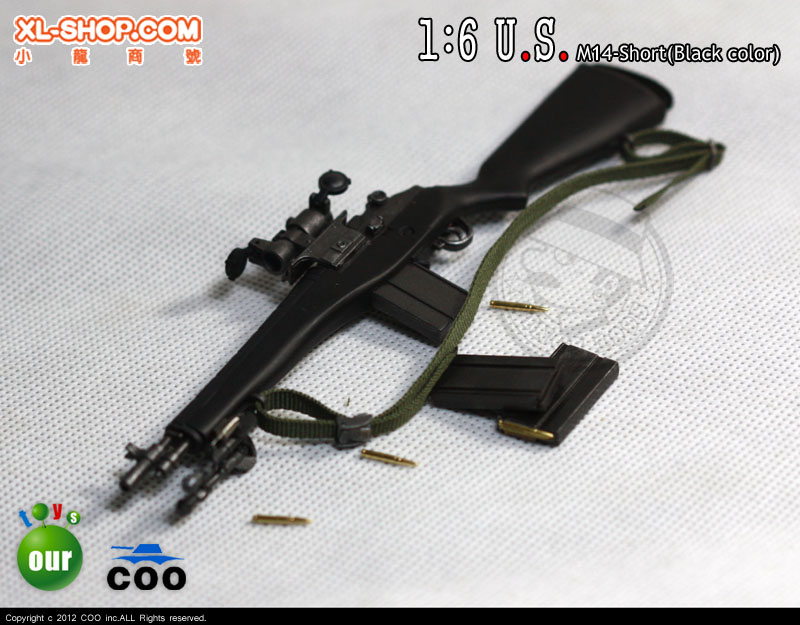 COOMODEL - X80016 - 1/6 U.S. military M14 sniper rifle series [Green ...