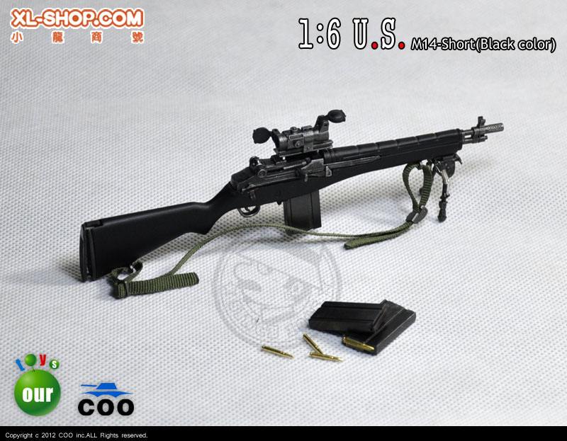 COOMODEL - X80016 - 1/6 U.S. military M14 sniper rifle series [Green ...
