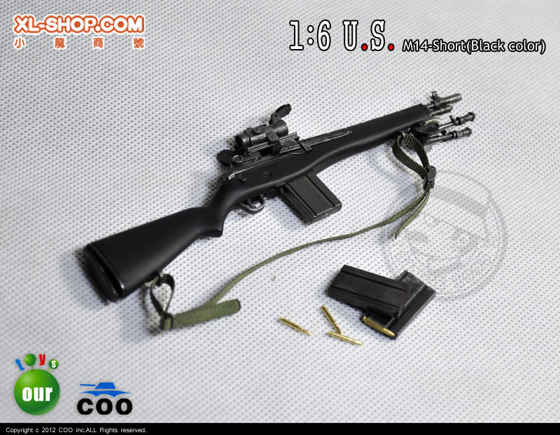 COOMODEL - X80016 - 1/6 U.S. military M14 sniper rifle series [Green ...