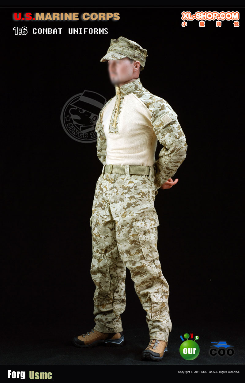 COOMODEL - 1/6 U.S.M.C. Combat Uniforms Forg