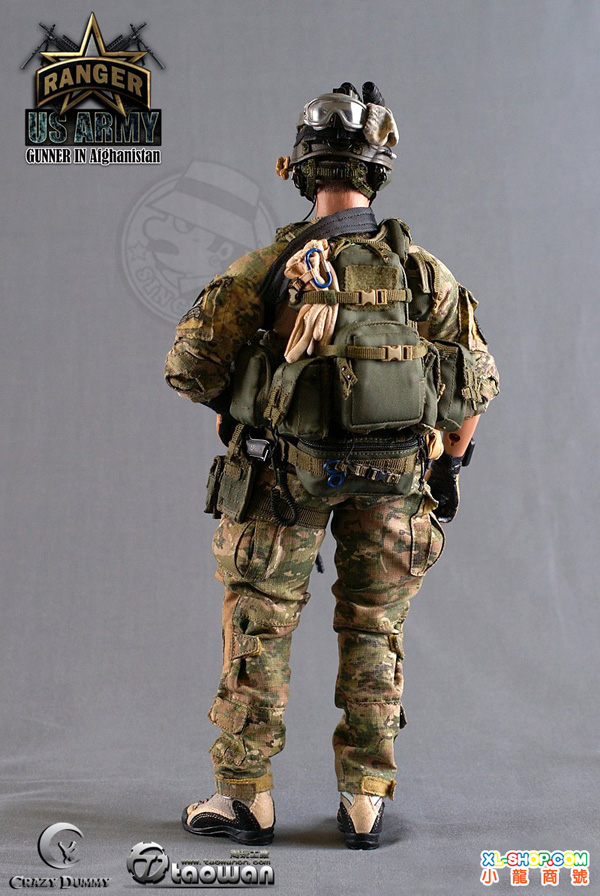 CRAZY DUMMY - RANGER - US Army Ranger Gunner In Afghanistan