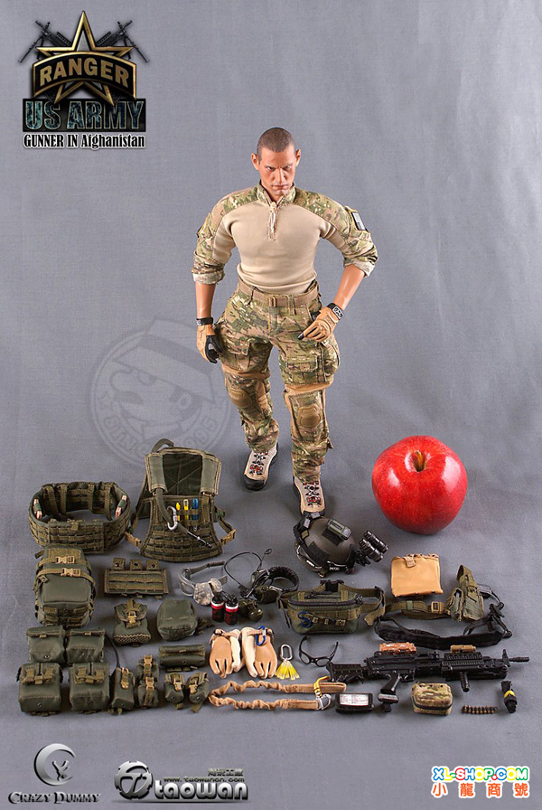 CRAZY DUMMY - RANGER - US Army Ranger Gunner In Afghanistan
