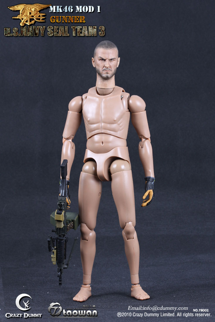 Crazy Dummy 78001 - 1/6 scale - SEAL TEAM 3 - MK46 Gunner