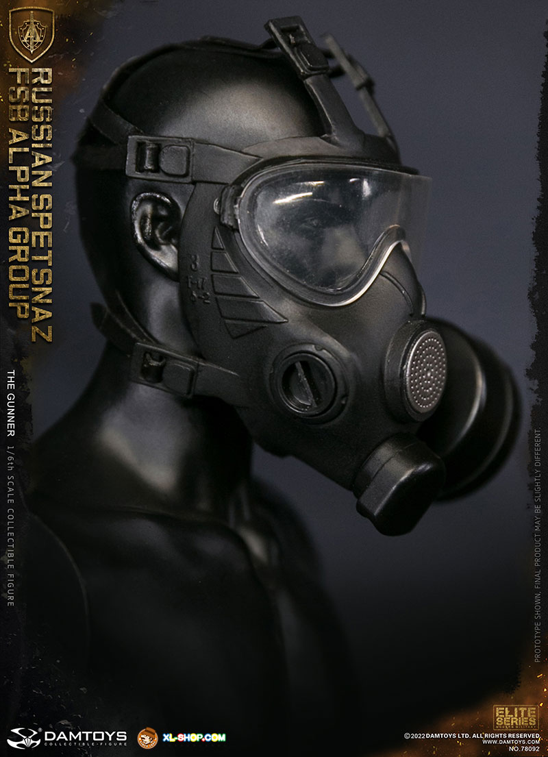 DAMTOYS - 78092 - 1/6 RUSSIAN SPETSNAZ FSB ALPHA GROUP GUNNER