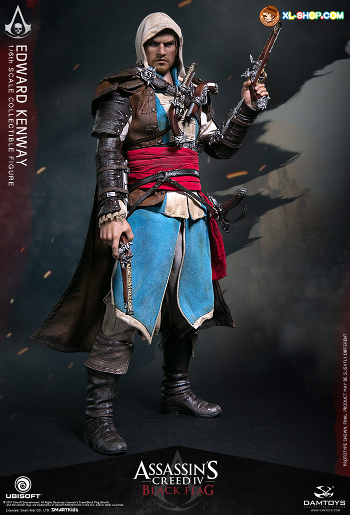 DAMTOYS - DMS003 - Assassin's Creed IV: Black Flag - 1/6th scale Edward ...