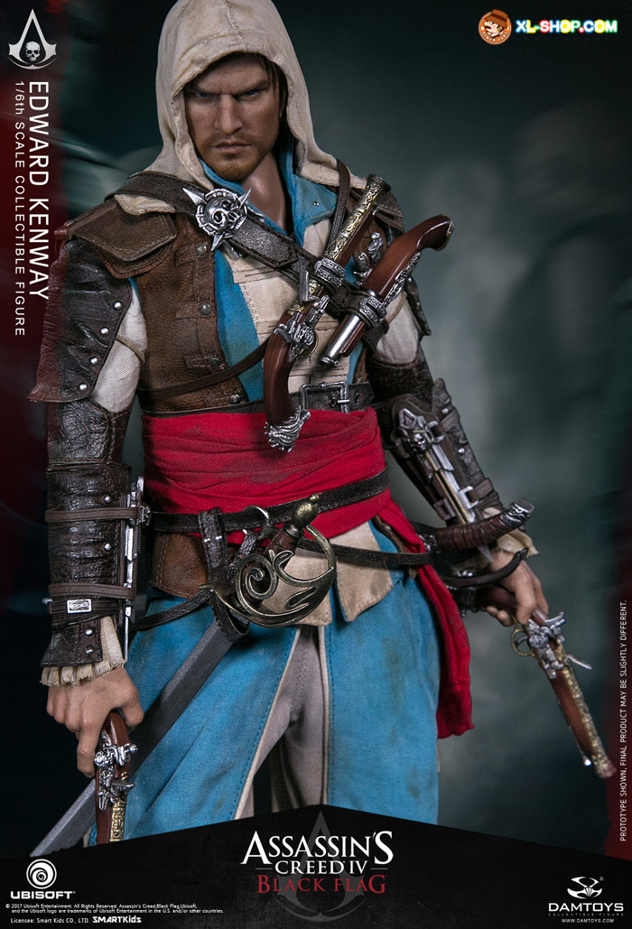 DAMTOYS - DMS003 - Assassin's Creed IV: Black Flag - 1/6th scale Edward ...