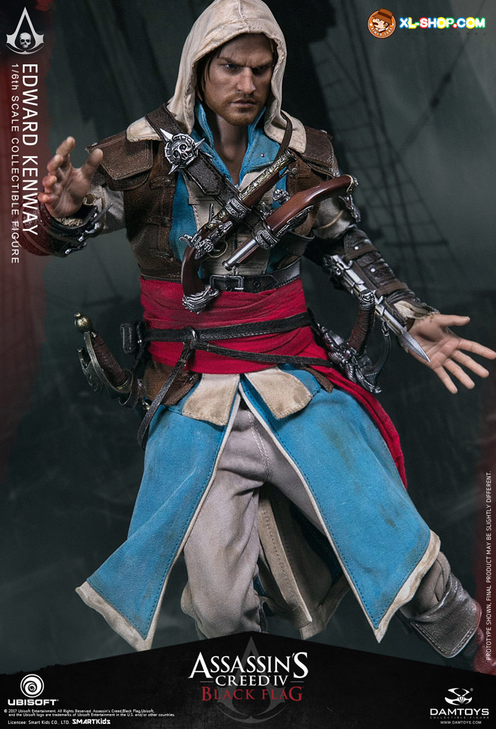 DAMTOYS - DMS003 - Assassin's Creed IV: Black Flag - 1/6th scale Edward ...