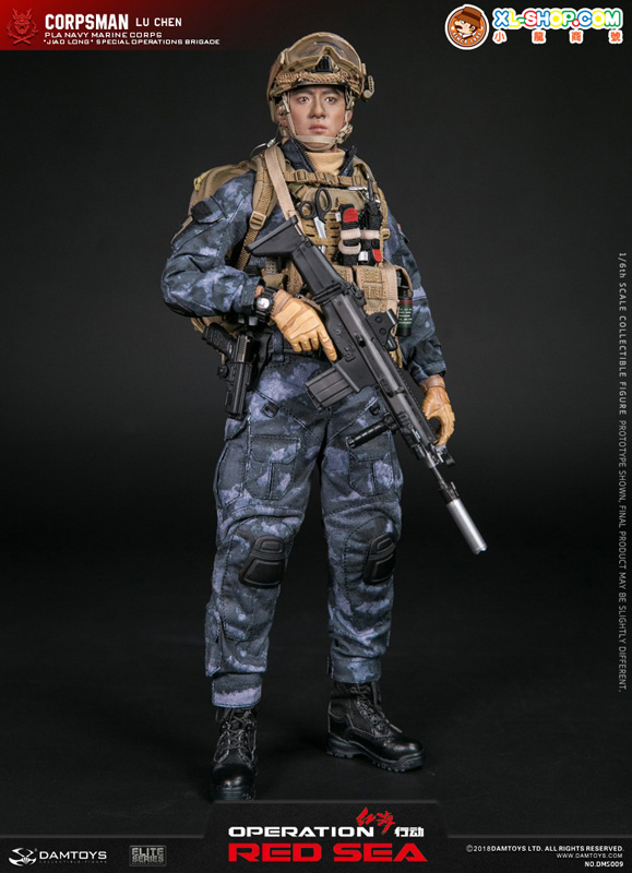 DAMTOYS - DMS009 - 1/6 Operation Red Sea - PLA Navy Marine Corps ...