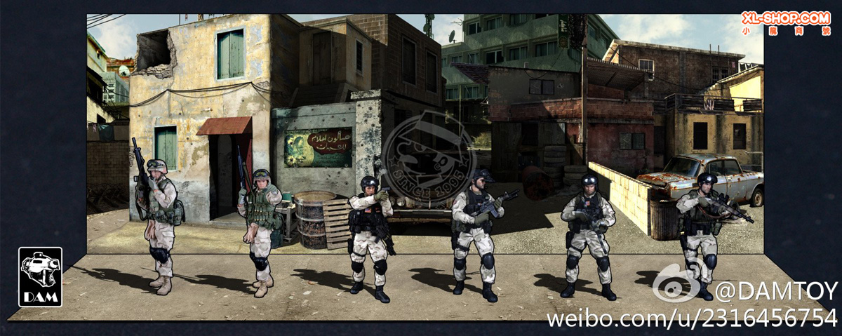 DAMTOYS - Delta Force Marksman -TASK FORCE RANGER - Operation Gothic ...