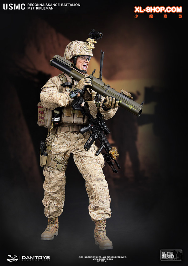 DAMTOYS - 1/6 78014 - Elite Series - USMC Reconnaissance Battalion M27 ...